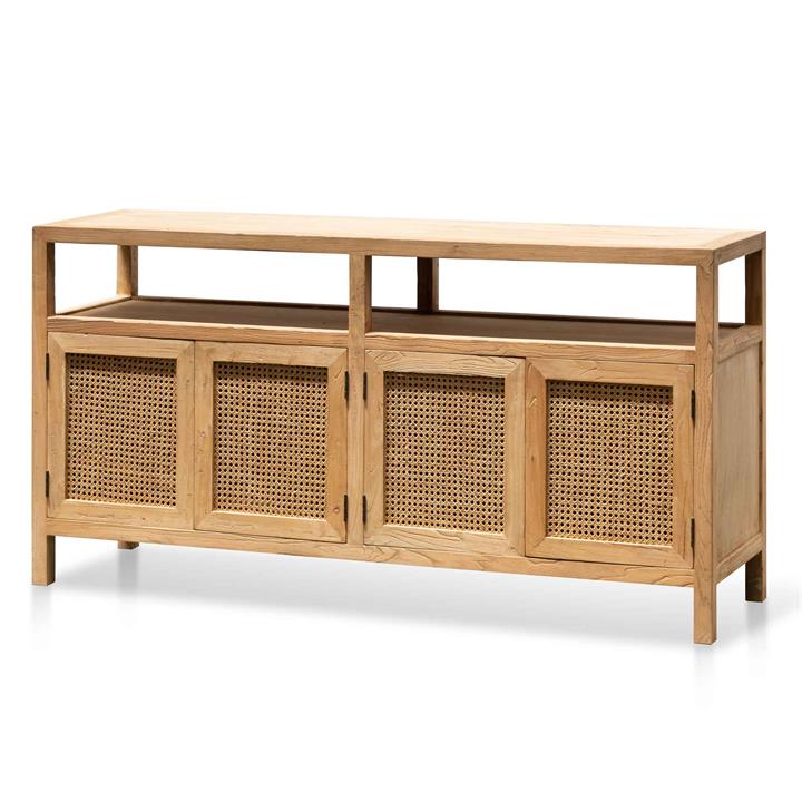 Tapia Sideboard Unit - Natural with Rattan Doors By Interior Secrets